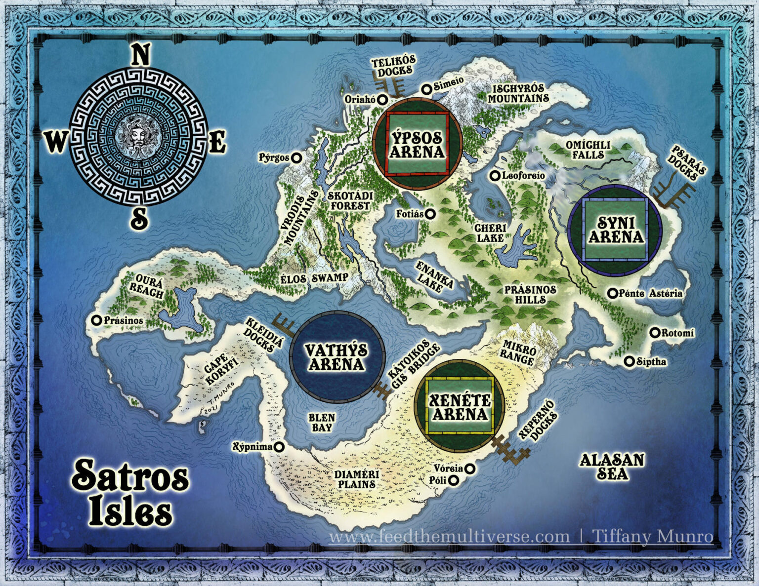 Fantasy Maps Archives - Feed the Multiverse - Tiffany Munro's Fantasy ...